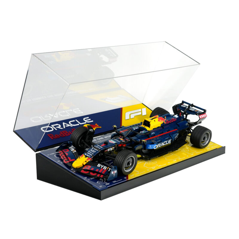 Red Bull F1 Display Case (For LEGO 42206) | J.WOO Design