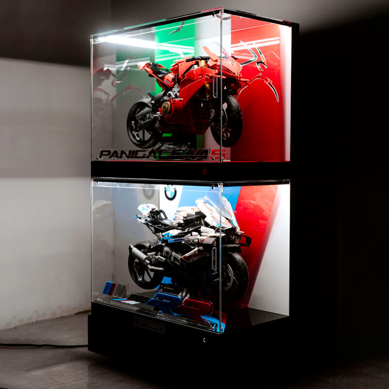 LED Display Case for LEGO 42202 Ducati | J.WOO Design