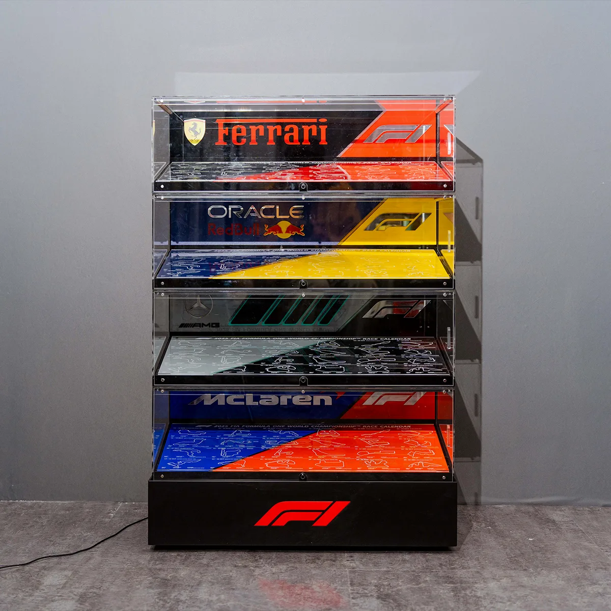 LED Display Case for LEGO 42228 McLaren MCL39 F1 | J.WOO Design