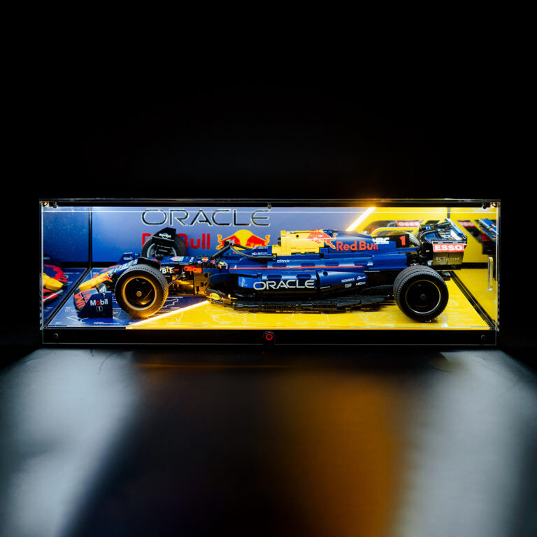LED Display Case for LEGO F1 Race Cars | J.WOO Design