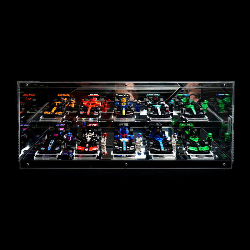 Display Case For LEGO Speed Champions F1 cars | J.WOO Design