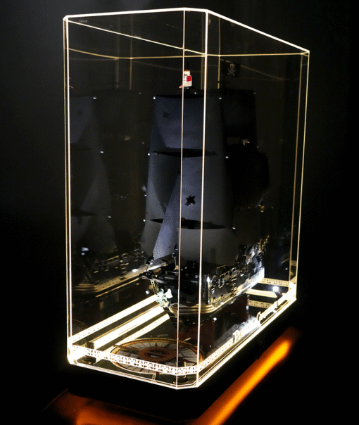 LED Display Case for LEGO 10365 Jack Sparrow’s Pirate Ship A | J.WOO Design