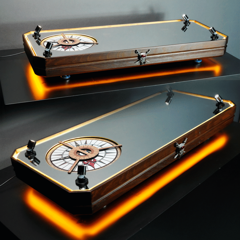 LED Display Case for LEGO 10365 Jack Sparrow’s Pirate Ship A | J.WOO Design
